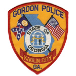 Chief of Police John Edward Roberts, Gordon Police Department, Georgia