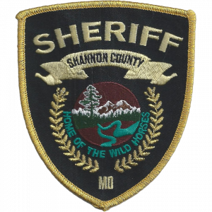 Sheriff Samuel B. Wingo, Shannon County Sheriff's Office, Missouri