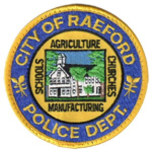 Chief of Police Pleasant Clay Oakes, Raeford Police Department, North ...