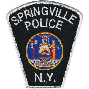 Constable Charles H. Evans, Springville Police Department, New York