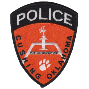 Chief of Police Oswell Ovid "Joe" Rowden, Cushing Police Department ...