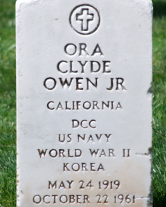 Deputy Sheriff Ora Clyde Owen, Jr., El Dorado County Sheriff's Office, California