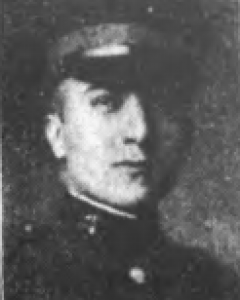 Trooper Ernest F. Rudd, New York State Police, New York