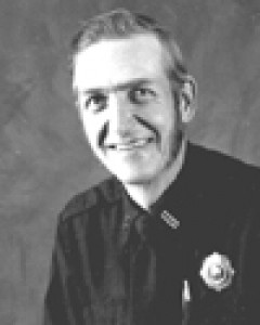 Chief of Police Carl A. Simons, Leoti Police Department, Kansas