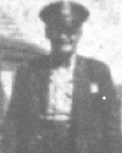 Chief of Police Frank Otis Town, Park Rapids Police Department, Minnesota