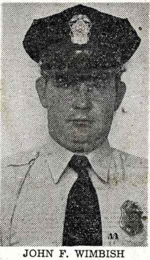 Patrolman John Franklin Wimbish, Winston-Salem Police Department, North ...