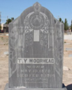 City Marshal Thomas Yowell Moorhead, Pecos Police Department, Texas