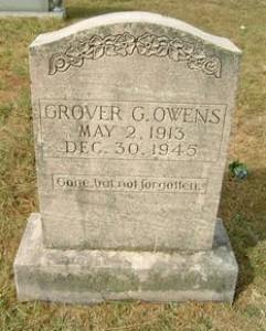 Town Marshal Grover George Owens, Brodhead Police Department, Kentucky