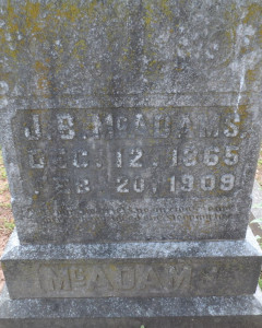 Deputy Constable John Burt McAdams, Anderson County Sheriff's Office ...