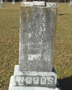 Deputy Sheriff John William Woods, Ashley County Sheriff's Office, Arkansas