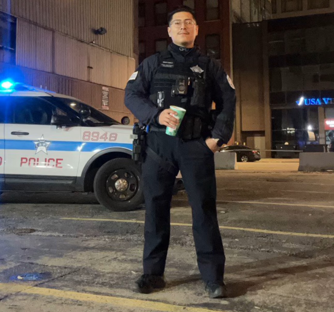 Police Officer Enrique Martinez, Chicago Police Department, Illinois