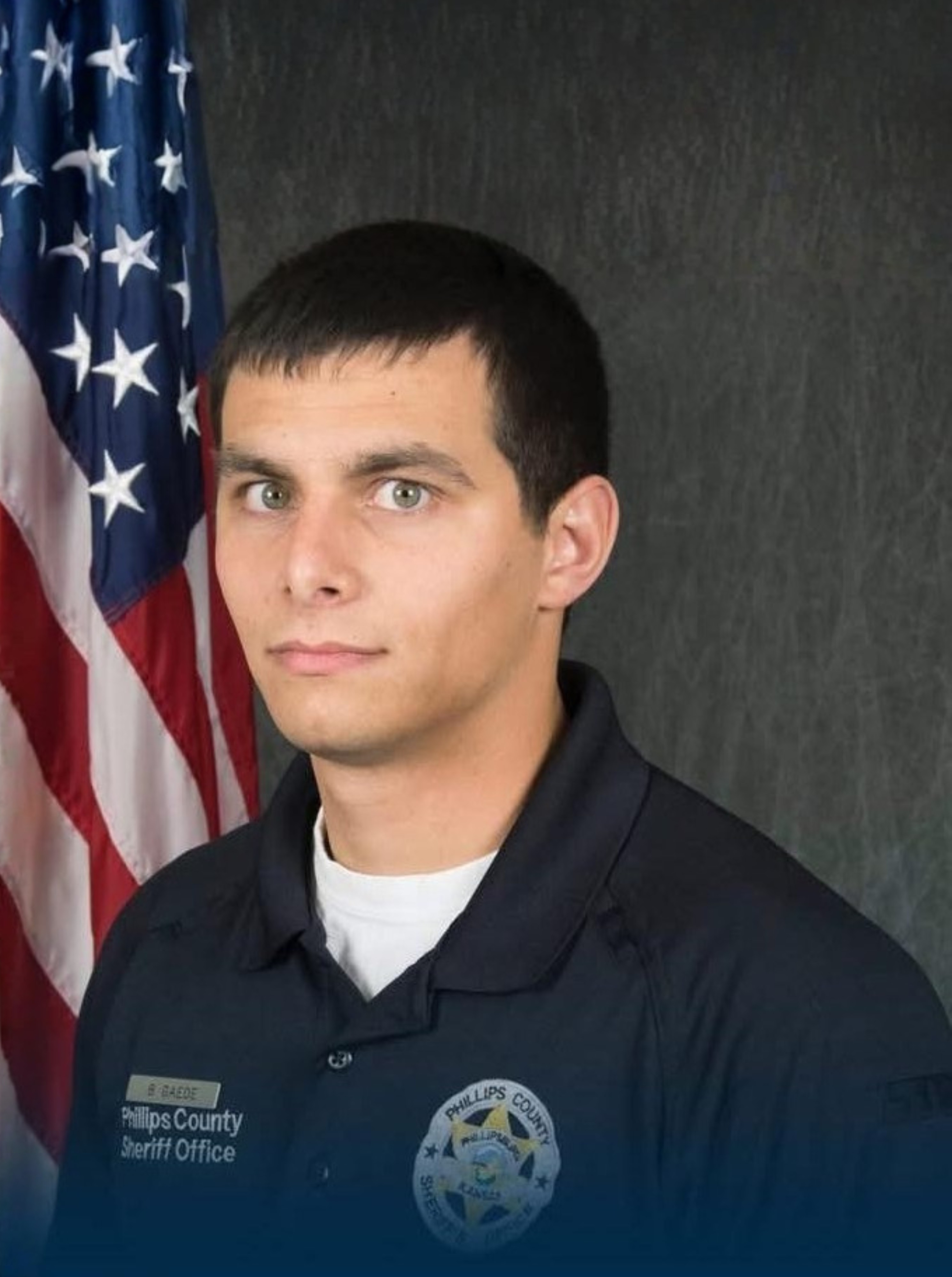 Undersheriff Brandon Gaede, Phillips County Sheriff's Office, Kansas